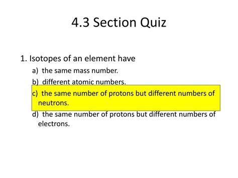 Ppt Ch 4 Atomic Structure Powerpoint Presentation Free Download