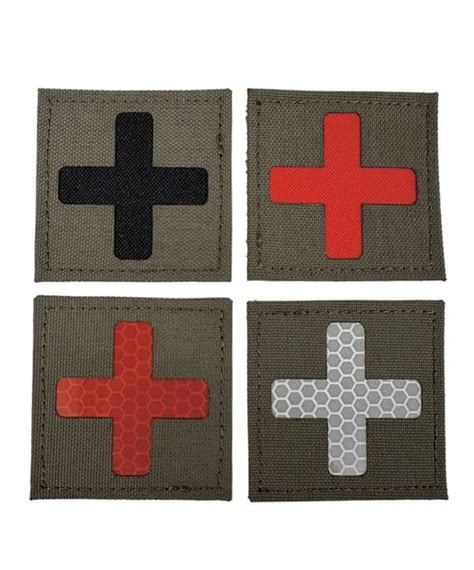 Gp Gear Ranger Green Laser Cut Medical Cross Patch