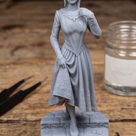 🧝 Obsidian Matriarch Drow Noble Dark Elf Aristocrat Rpg Hero Npc