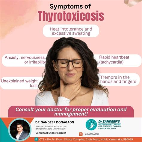 Thyrotoxicosis Symptoms Encompass A Range Of Manifestations Including