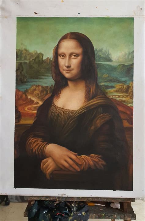 Leonardo Da Vinci Mona Lisa Reproduction Of The Worlds Most Famous