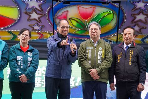 站台黃世杰政見說明會 游錫堃：在場鄉親知道他的優秀