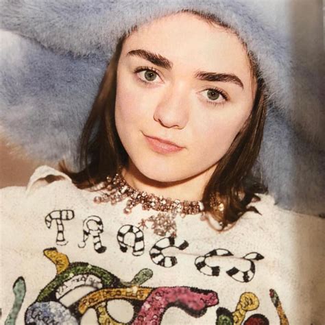 Maisie Williams Photoshoot For Instyle Magazine April 2018 • Celebmafia