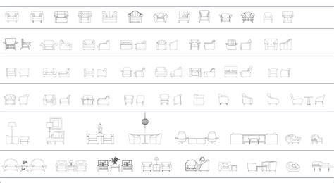 Sofa Side Elevation Cad Block Taraba Home Review