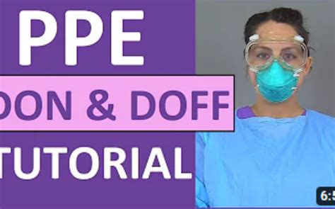 Donning And Doffing Ppe Icap