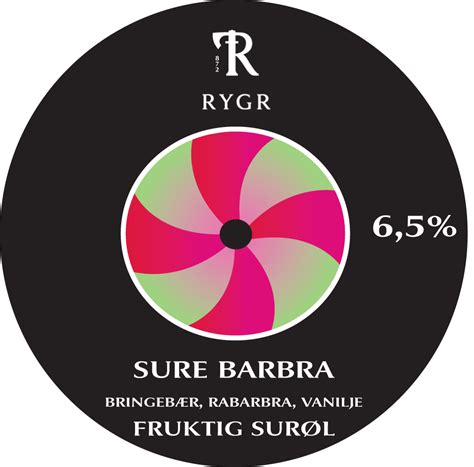 Sure Barbra Rabarbra And Bringebær Surøl Keykeg 20l Rygr Brygghús