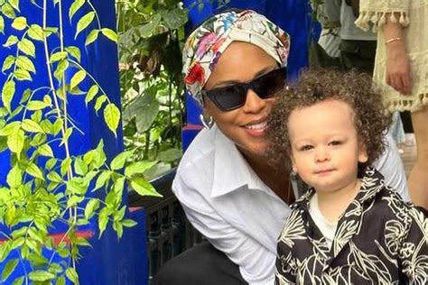 Eve Shares Adorable Photos With Son Wilde Wolf 14 Months On Moroccan