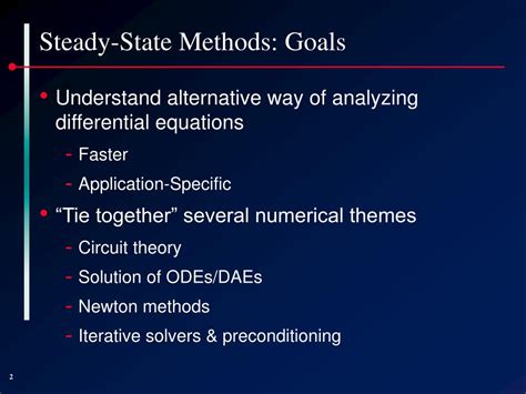 Ppt Steady State Methods Powerpoint Presentation Free Download Id