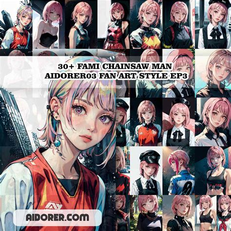 30 Fami Chainsaw Man Aidorer03 Fan Art Style Ep3 By Neoninjaslash On