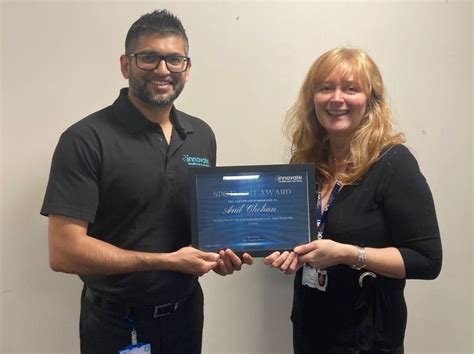 Congratulations To Anil Chohan Who Is Our Most Recent Spotlight Award