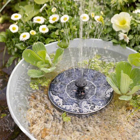 Fontän Solcell 150l Solcellspumpar Pumpar Damm