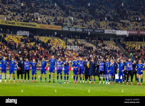 Bosnia And Herzegovina Team Celebrating The Win During The Fifa World