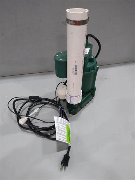 Zoeller 34 Hp 115 Volt Cast Iron Submersible Sump Pump Allsurplus Pittston