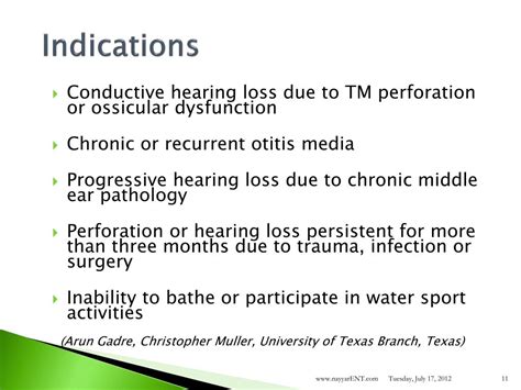 Ppt Principles Of Tympanoplasty Powerpoint Presentation Free Download Id1015114