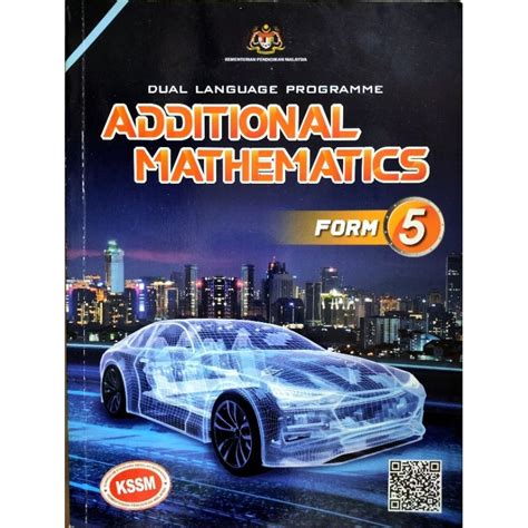 Additional Mathematics Add Maths Textbook Form 5 Kssm Dlp Buku Teks