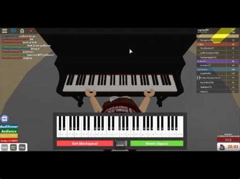 Harry Potter Theme On A Roblox Piano Youtube