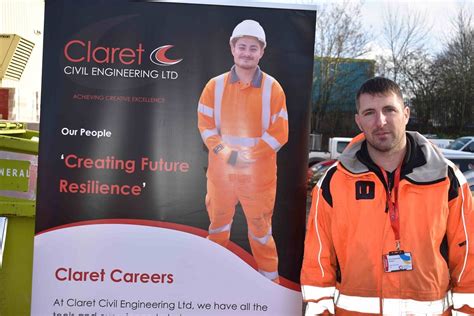 Construction Partnership Between College And Industry Including Claret Civil Engineering And