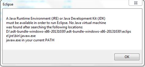 Java What Is This Startup Error With Eclipse Stack Overflow