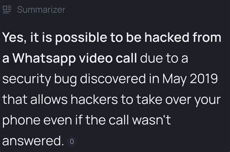 Is My Whatsapp Hacked I Just Received A Video Call From A Fraudster