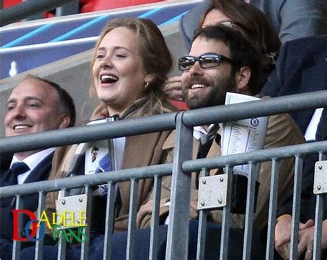 Recent Pic Of Adele With Boyfriend Simon At Game Tottenham Hotspurs