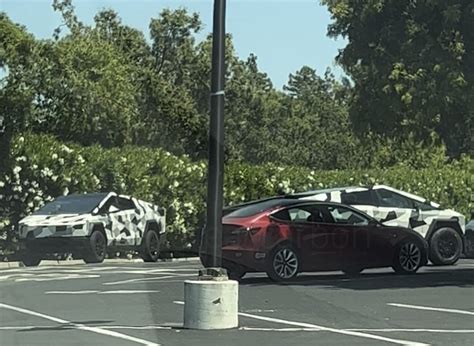 Tesla Cybertruck Production Gains Speed As Electric Pickup Is Now Spotted Everywhere Autoevolution