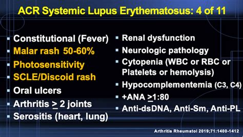 Figure 1 Acr Sle 4 Of 11 Next Steps In Dermatology
