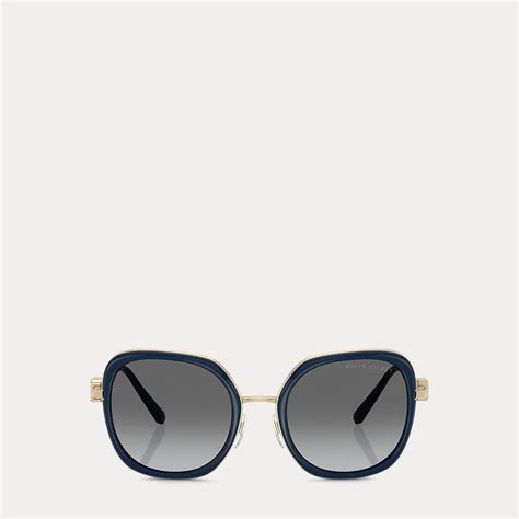 Ralph Lauren Rl Square Sunglasses In Blue Endource