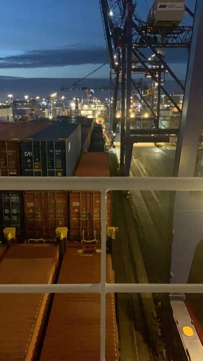 Gary Lugg On Linkedin Container Vessel From Berth To Lock 154m Loa One Tug Aft