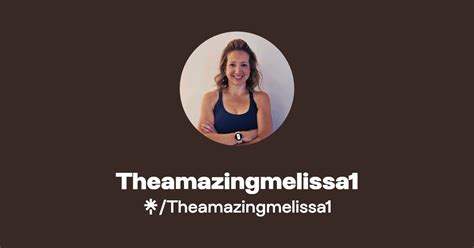 Theamazingmelissa1 Instagram Facebook Tiktok Linktree