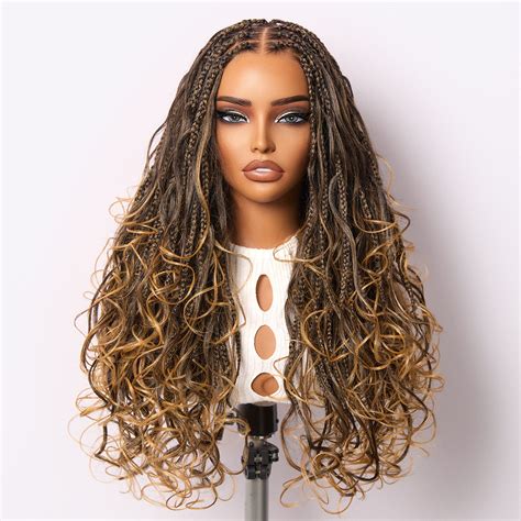 Braided Wigs Human Hair Frontal And Full Lace