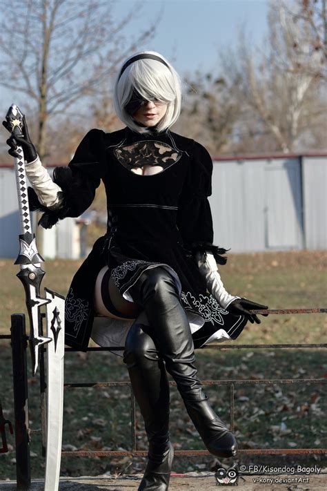 Nier Automata 2b 18 By V Kony On Deviantart
