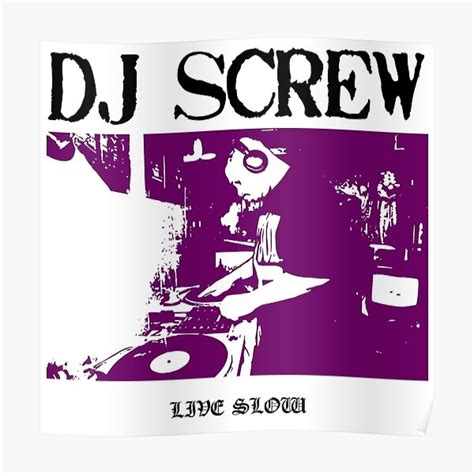 Dj Screw Posters Redbubble