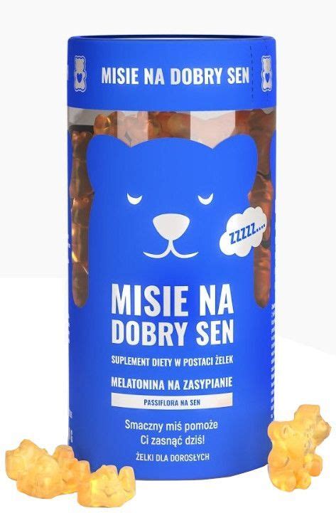 Noble Health Misie Na Dobry Sen Żelki Suplement Diety Sen