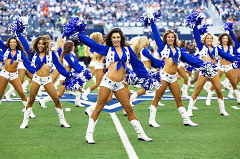Cheerleaders Show Too Much