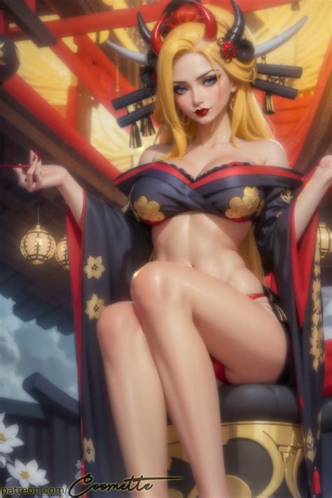 Rule 34 2023 Ai Generated Black Maria Blonde Hair Coomette Curvaceous