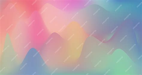 Premium Vector Hump Surface Gradient Wavy Vector Background Fluid