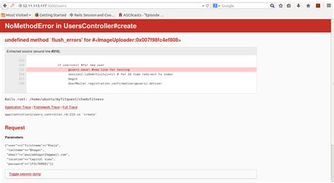 Ruby On Rails Undefined Method `flusherrors For Stack Overflow