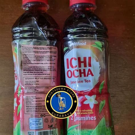 Jual Ichi Ocha Jasmine Pet 350ml Ichi Ocha Teh Melati 350ml Botol 1