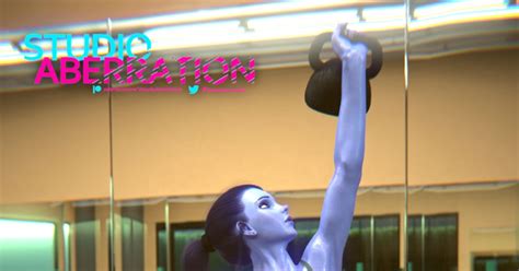 3d Overwatch Fanart Widowmaker Gym Workout 3 Pixiv