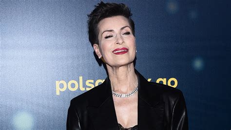 Danuta Stenka Przyćmiła Młodsze Koleżanki Skórzany Garnitur Robi