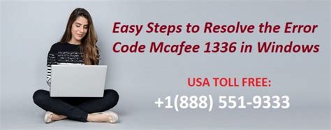 Easy Steps To Resolve The Error Code Mcafee 1336 In Windows By Jhon