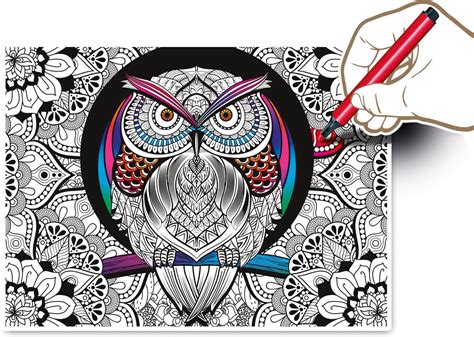 Puzzel 500 Stukjes Volwassenen Legpuzzel Clementoni 3d Puzzel Kleurplaat Uil