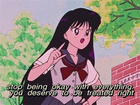 Rei Hino Sailor Mars Aesthetic Sailor Mars Quotes Sailor Moon Quotes