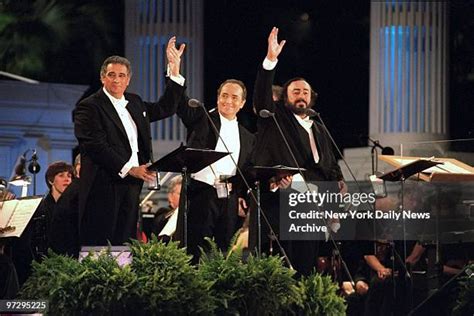 Three Tenors Luciano Pavarotti Photos And Premium High Res Pictures
