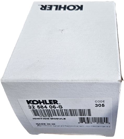 Kohler Ignition Module 3258406s Pellows