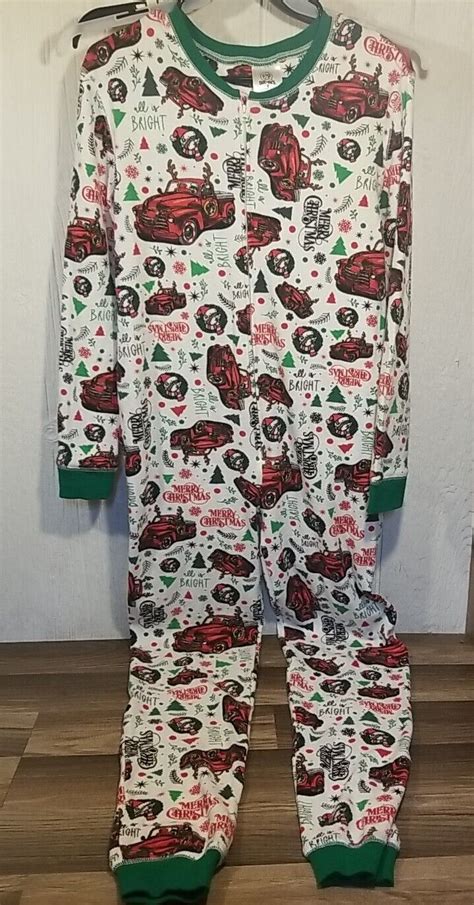 Buc Ees One Piece S Adult Unisex Christmas Thermal Pa Gem