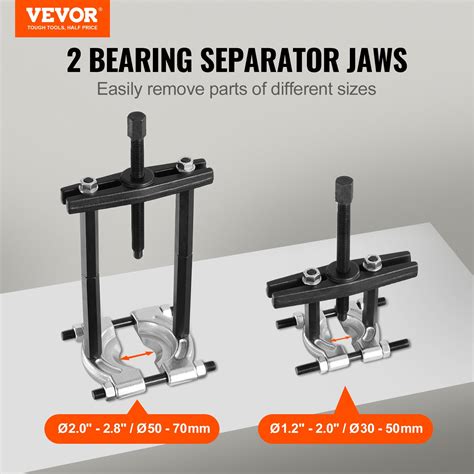 Vevor 14 Piece Bearing Puller Set 5 Ton Bearing Separator Pinion