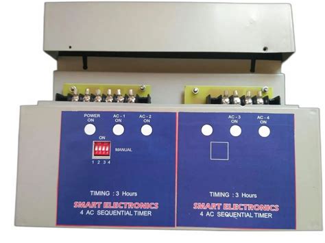 Smart Electronics 4 Ac Sequential Timer Model Name Number Tim 3htam 25 Amp At ₹ 8000 Piece In
