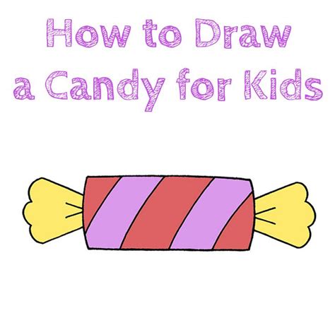 Drawing Of A Candy Drawing Skills Academy