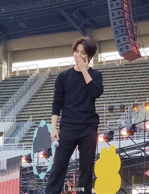Jimin Ptd On Stage In Seoul Soundcheck ♡ Ctto Jimin Bangtan Save